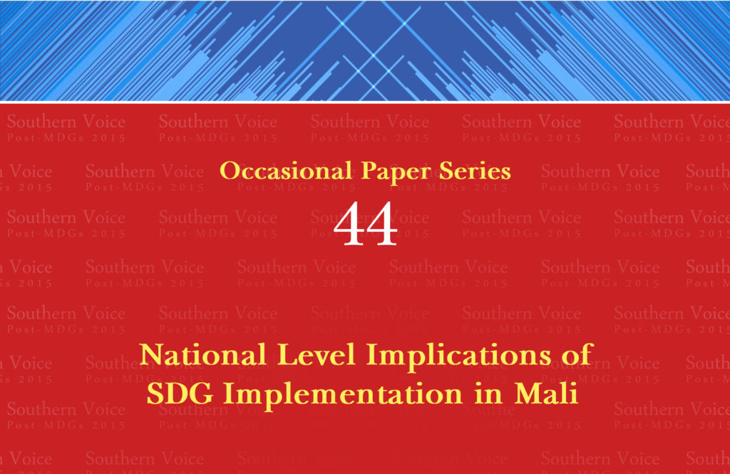 National Level Implications of SDG Implementation in Mali | Southern ...